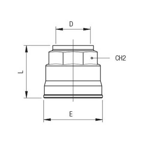 Gardner Denver and Champion Quick-Lock Plug - End Cap
